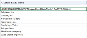 Excel Cube functions explained: Cubevalue, Cubeset, Cubemember ...