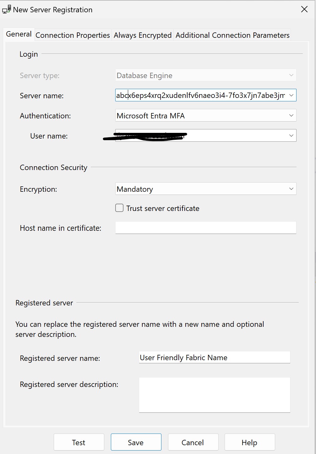 Creating user-friendly connection names for long SQL strings (Fabric ...